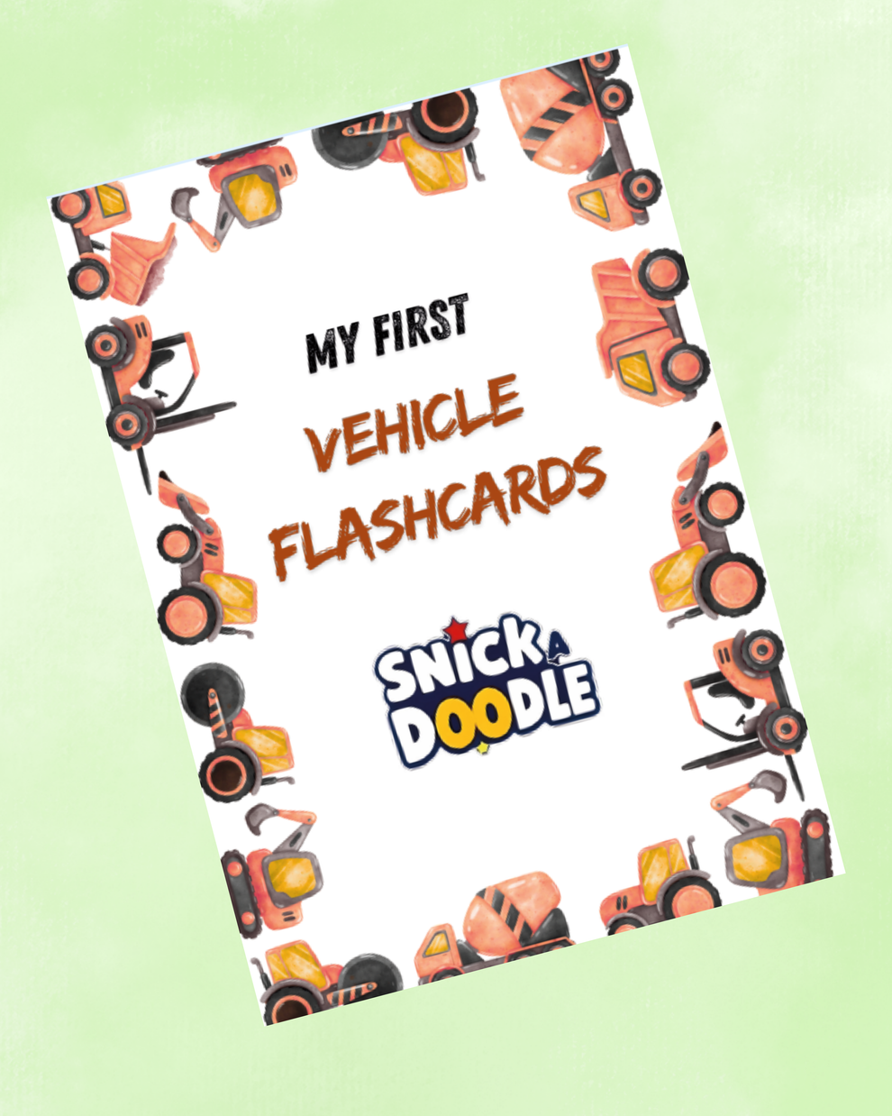 Vehicle Flashcards – Snick-a-Doodle. All rights reserved.